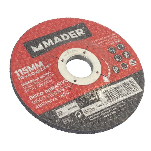 Disco Abrasivo para Rebarbar Metal - Brico Azurara